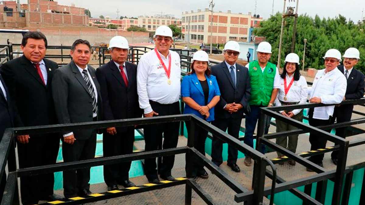 Universidad Nacional de Trujillo inaugura planta de tratamiento de aguas residuales